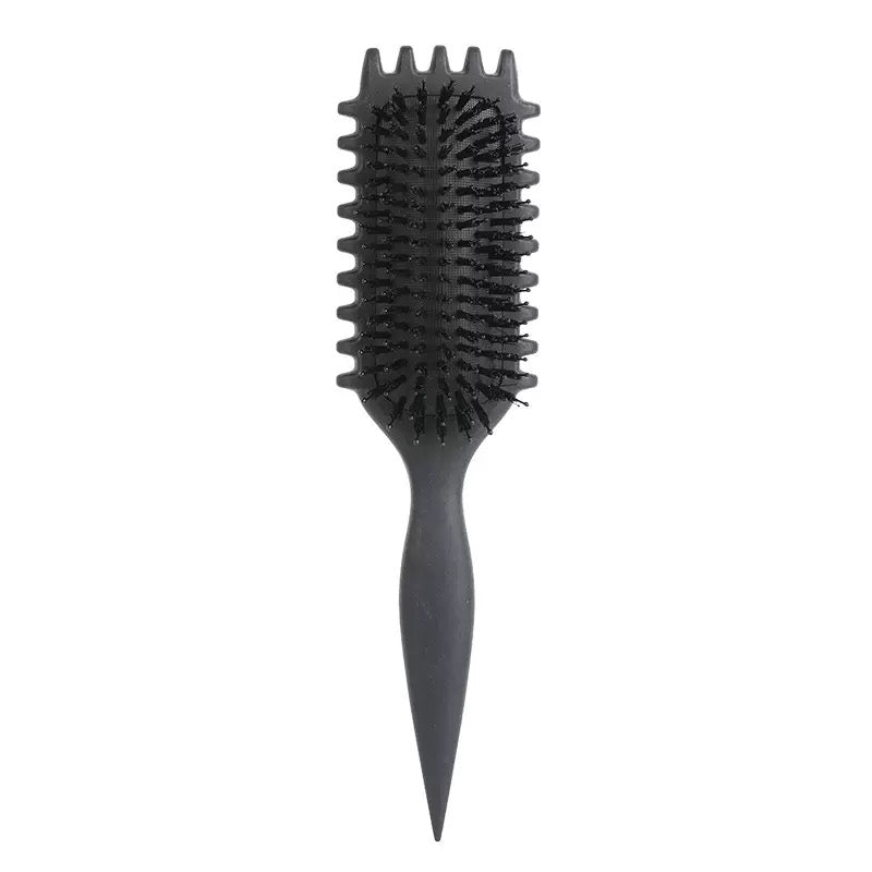Bob Deluxe Bounce Curl Define Hair Styling Brush - Black