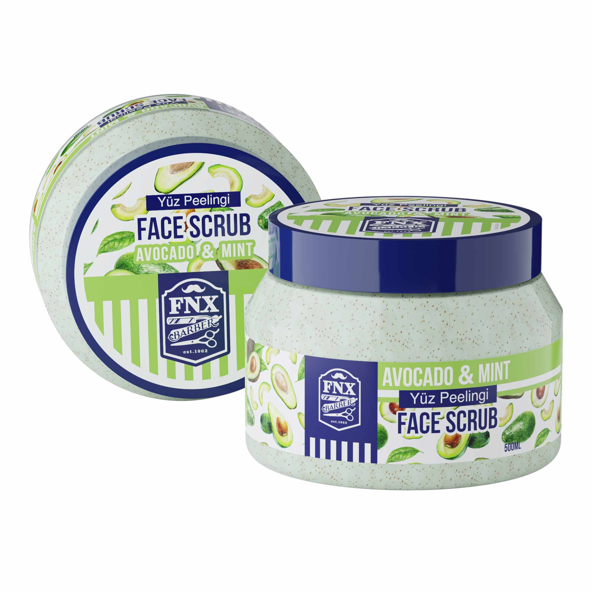 Fonex FNX Peeling Facial Scrub Avocado Mint 500ml