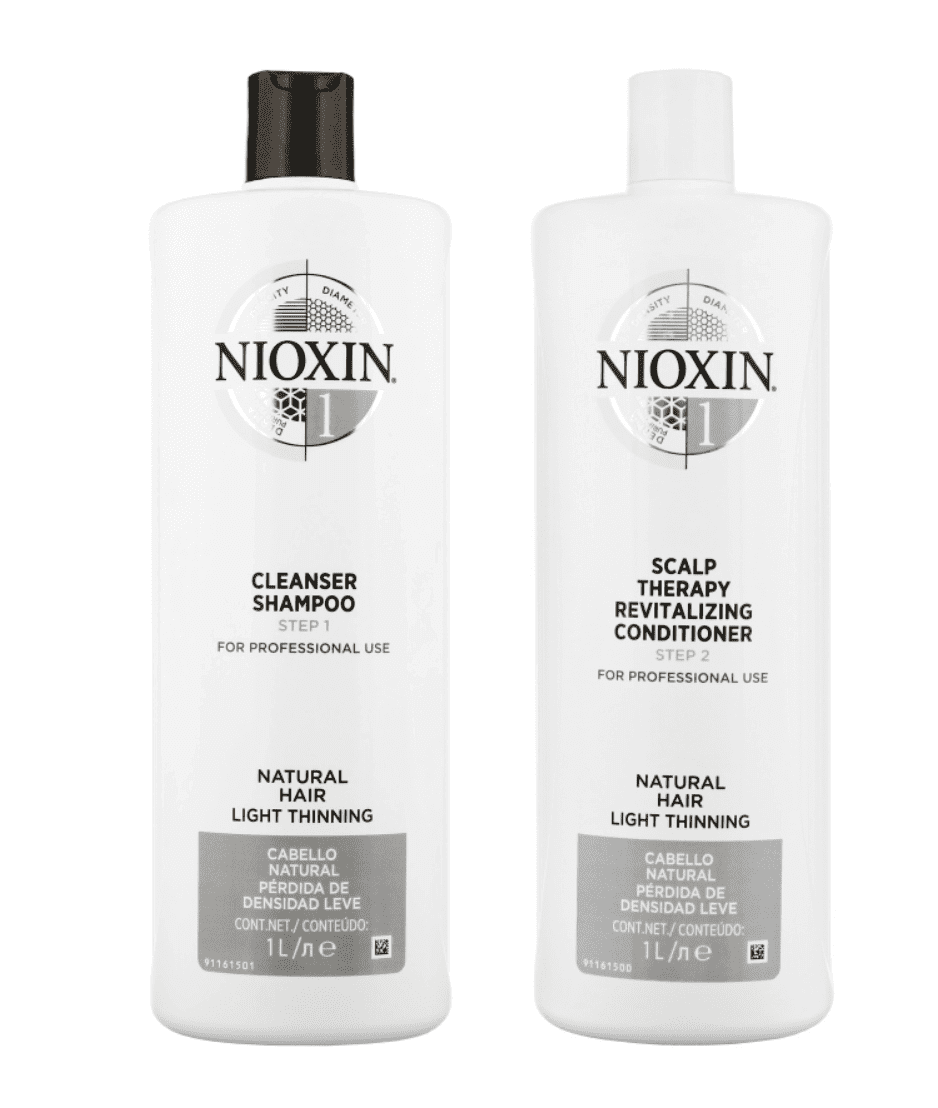 Nioxin No. 1 Shampoo and Conditioner Duo 1L
